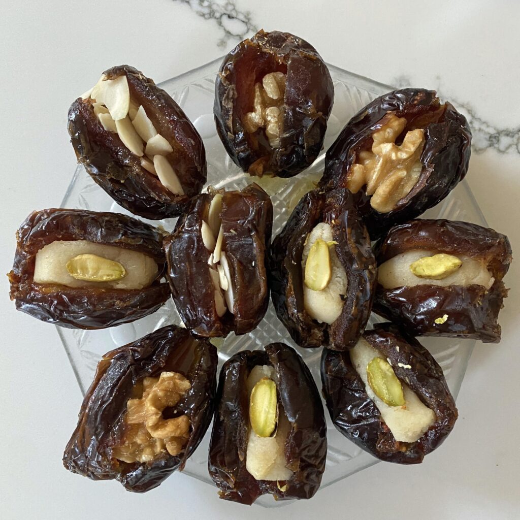 Filled dates recipe - The Bakermans Kitchen